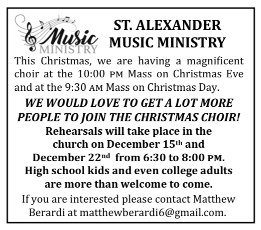 Christmas Choir Practice – stalexanderpalos.org