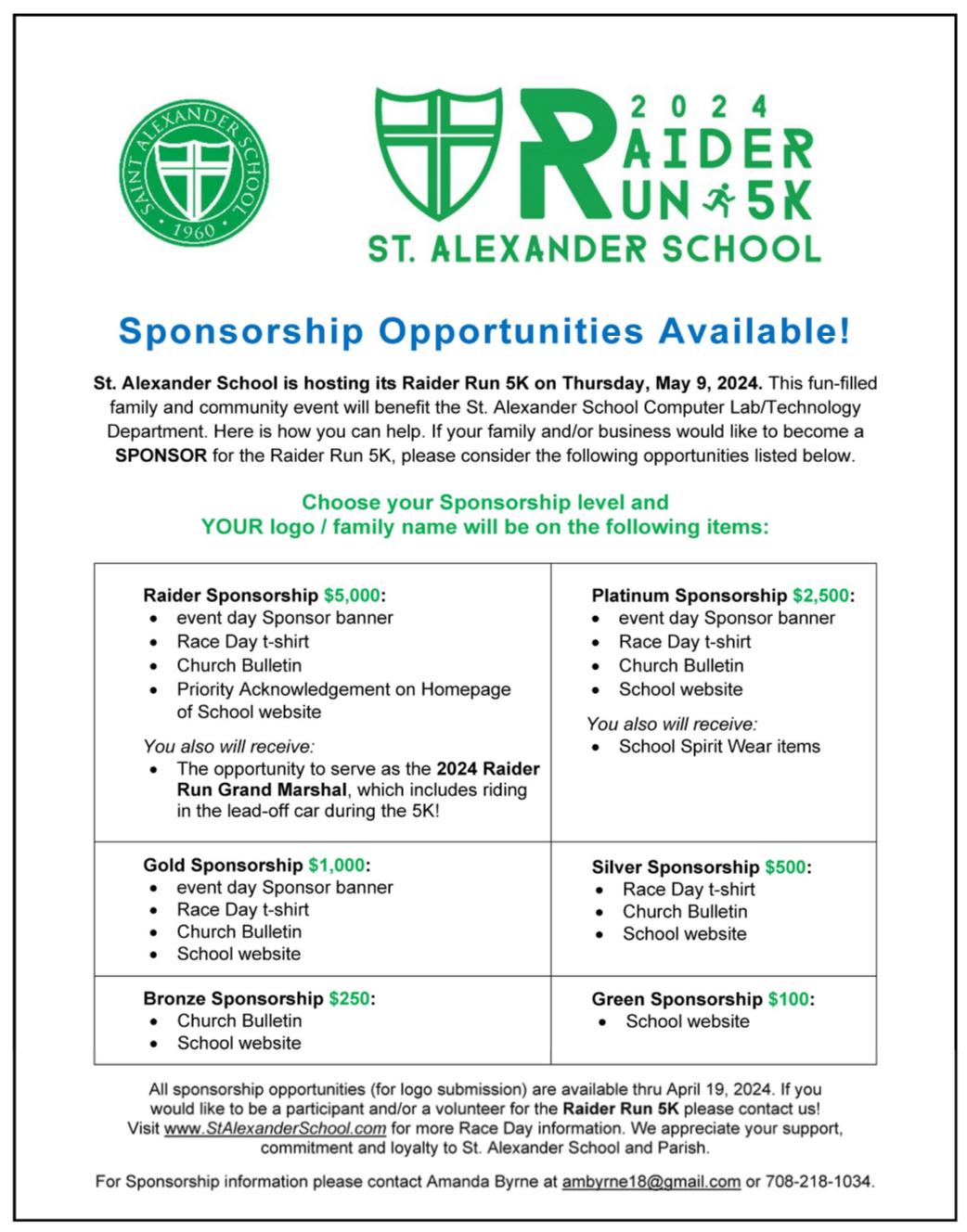 Raider Run 5K – stalexanderpalos.org